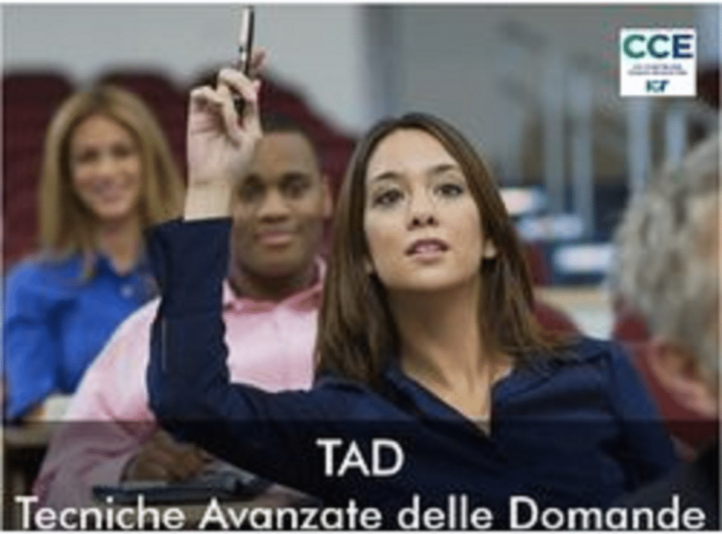 TAD®: Tecnica Avanzata delle Domande | I&G Management